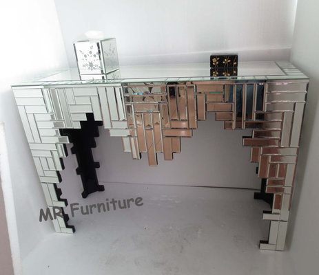 China M Style Mosaic Mirrored Console Table 110 * 43 * 76cm / Custom Size supplier