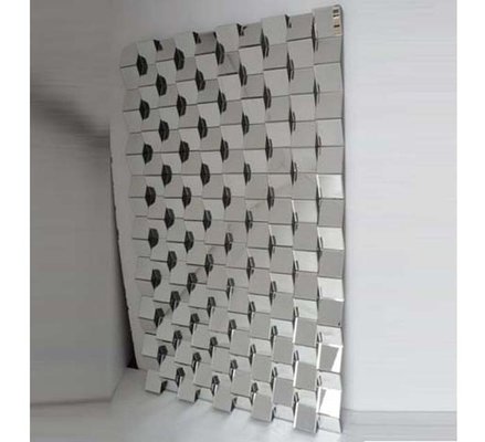 China 3D Mirror Brick Tiles , 70 * 120cm Size Contemporary Beveled Mirror Tiles supplier