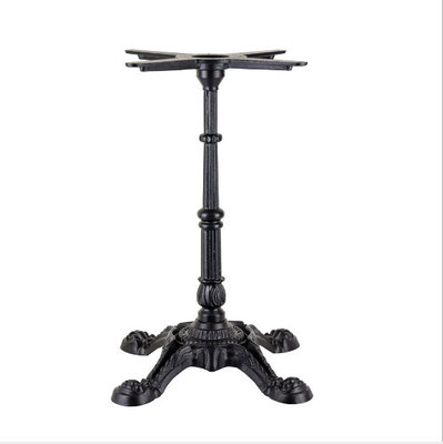 China Hot Selling Bistro table Cast iron table base with tiger claw supplier