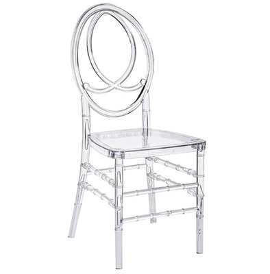 China Stackable Phoenix Clear Acrylic Event Wedding Dining Restaurant Chair supplier
