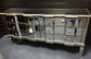 Luxury Gold Mirrored Sideboard Furniture , Bedroom Mirrored Buffet Sideboard supplier
