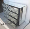 8 Drawers Mirrored Accent Chest , Bedroom Mirrored Dressers And Chests supplier