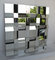 Square Faceted Angled 3D Beautiful Wall Mirrors , Large Decorative Mirrors For Walls supplier