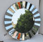 Full Beveled Wall Mirror Decor , Framless 3D Decorative Round Wall Mirrors supplier