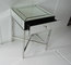 45 * 45 * 65CM Mirror Tables Furniture Silver Color Steel Chrome Finish supplier