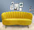 Leisure Golden Stainless Steel Legs Relax Sofa chair for Living Room supplier