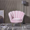 Leisure Golden Stainless Steel Legs Relax Sofa chair for Living Room supplier