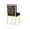 Leisure Golden Stainless Steel Velvet covered Dining Chair upholstered supplier