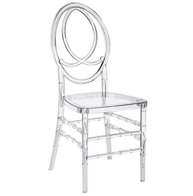 Stackable Phoenix Clear Acrylic Event Wedding Dining Restaurant Chair supplier