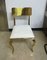 Factory price Gold Stackable Stainless Steel frame Square back Armless Dining chair supplier