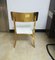 Factory price Gold Stackable Stainless Steel frame Square back Armless Dining chair supplier