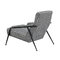 Modern Design Leisure Stainless Steel Swallow Gird upholstery Arm chair Lounge chair for Hotel Living room supplier