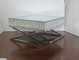 Contemporary design X shape Mirrored Stainless Steel Side Table Console table supplier
